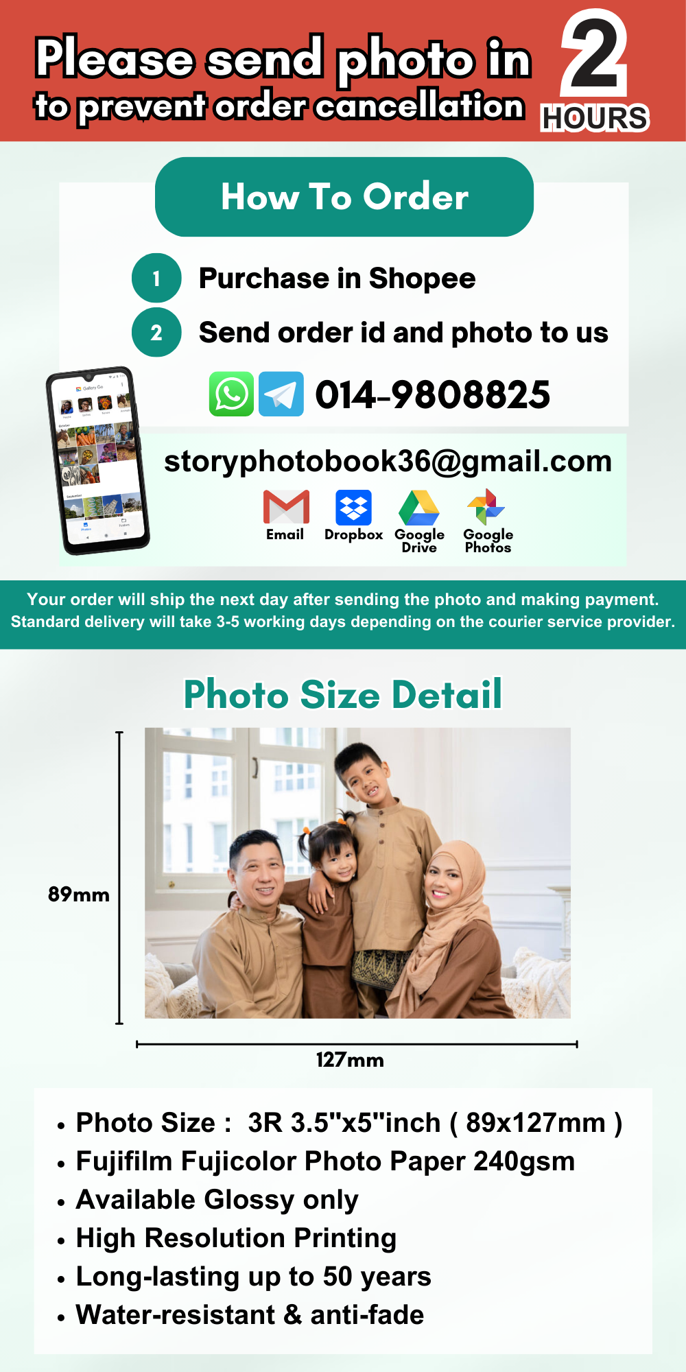 3R Photo Print Fujifilm ,Expres Cuci Gambar 3R Minimum 20pcs (Fujifilm ...