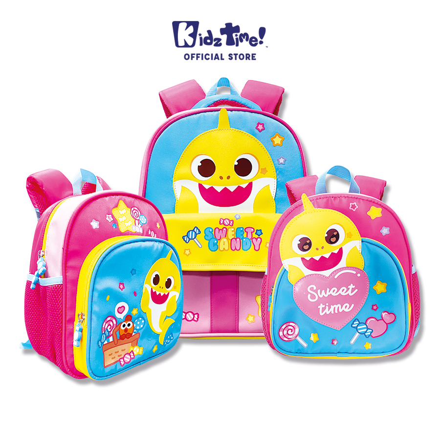 Kidztime x Pinkfong Baby Shark (Pink Colour) Children Primary School ...