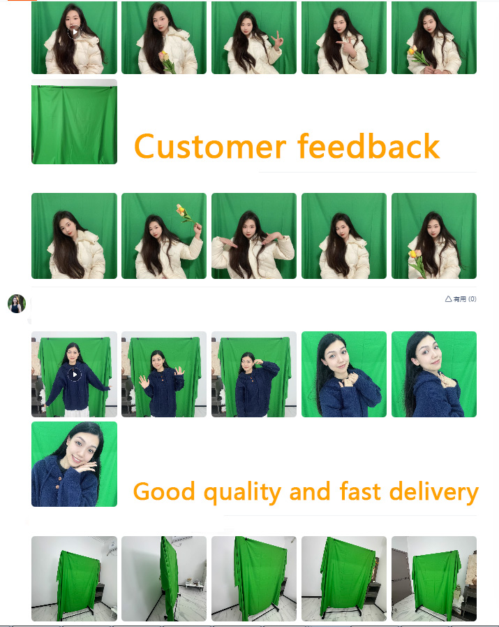 3X3M Photography Green Screen Backdrops Green/White/Black/Muslin ...