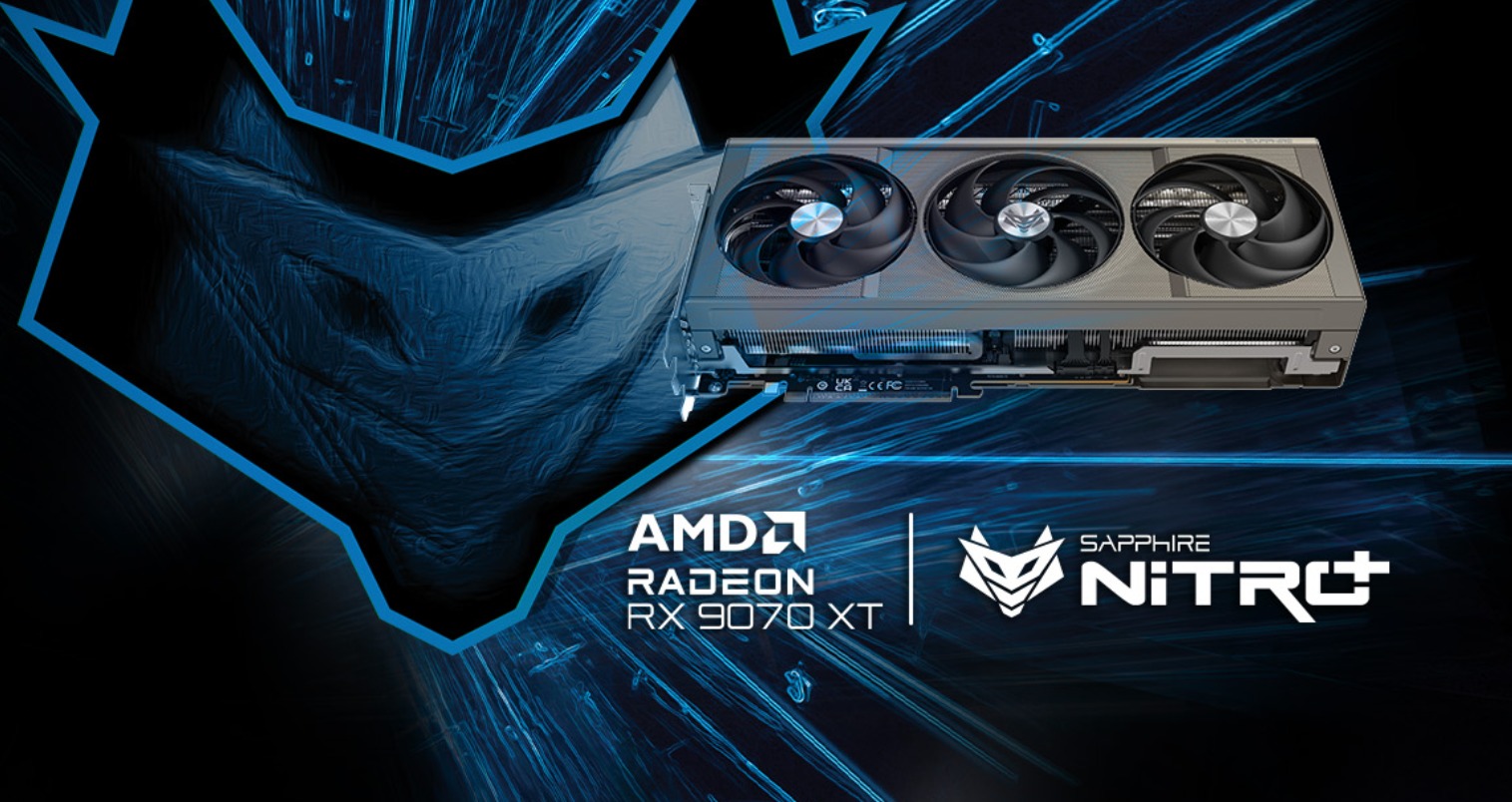 Sapphire RX9070XT RX9070 NITRO+ / PURE / PULSE GAMING OC 16GB GDDR6 AMD ATI Radeon Graphic Card ...
