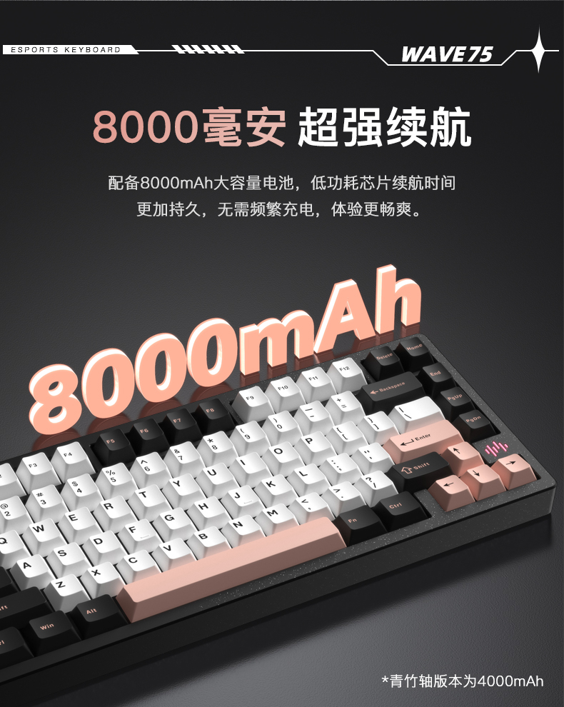 [PRO] PMO Wave75 Aluminum Wireless Mechanical Keyboard 75% Hot ...