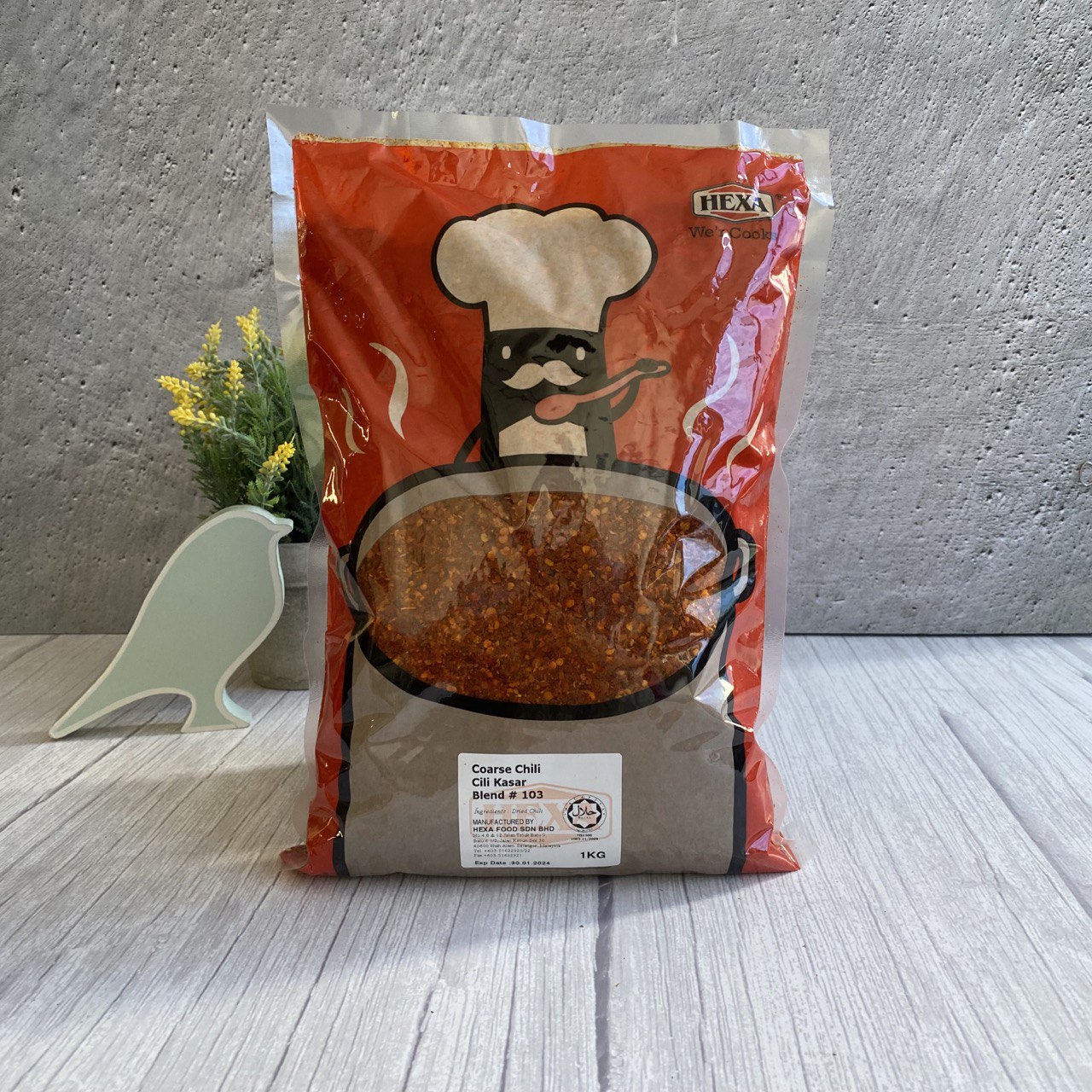 HEXA HALAL Chili Flakes 1KG | Shopee Malaysia