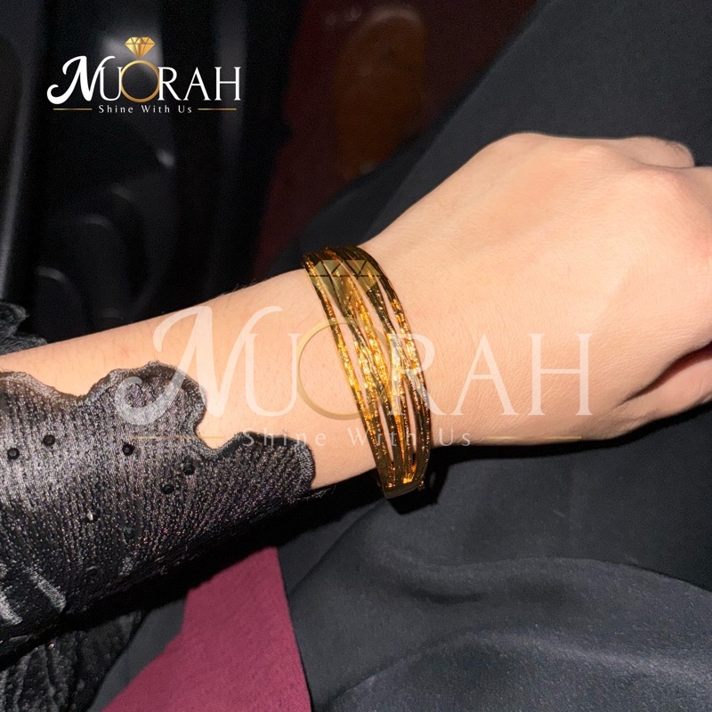 COP916 BANGLE NABILA RAZALI Persis emas sbnr | Shopee Malaysia