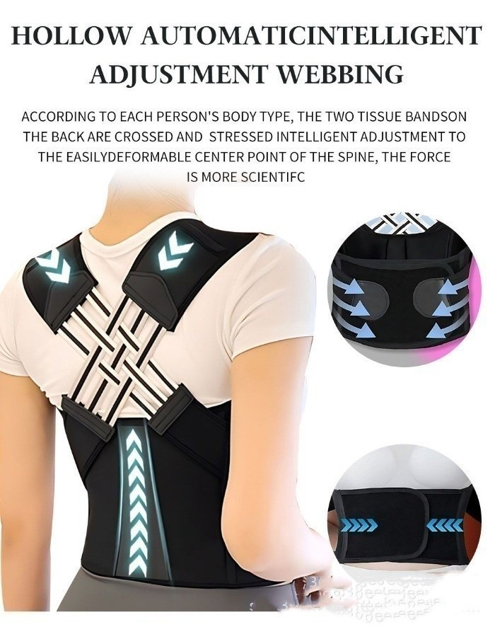 Back Posture Brace | Humpback & Hunchback Posture Corrector for Men ...