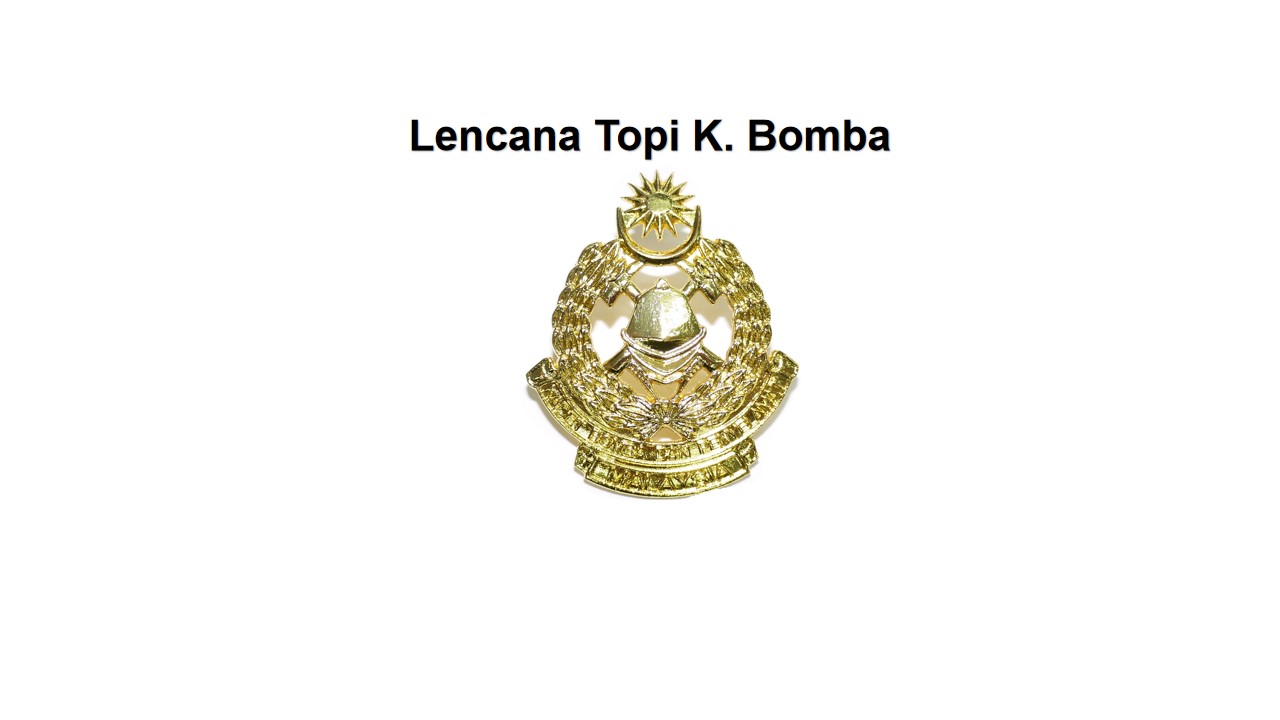 Beret Topi Kadet Bomba Sekolah Menengah & Bomba Junior Sekolah Rendah ...