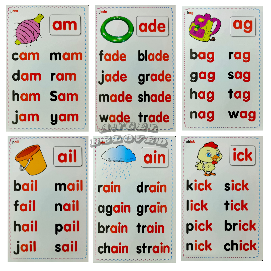 English flash card for kid Express Learning 1000 Phonics Flash Cards ...