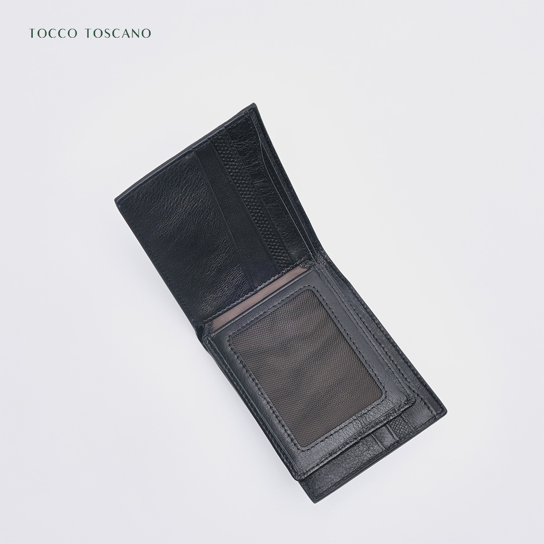 Tocco Toscano Men Leather Tri Fold Wallet - TGWT0523LN3ML4 | Shopee ...
