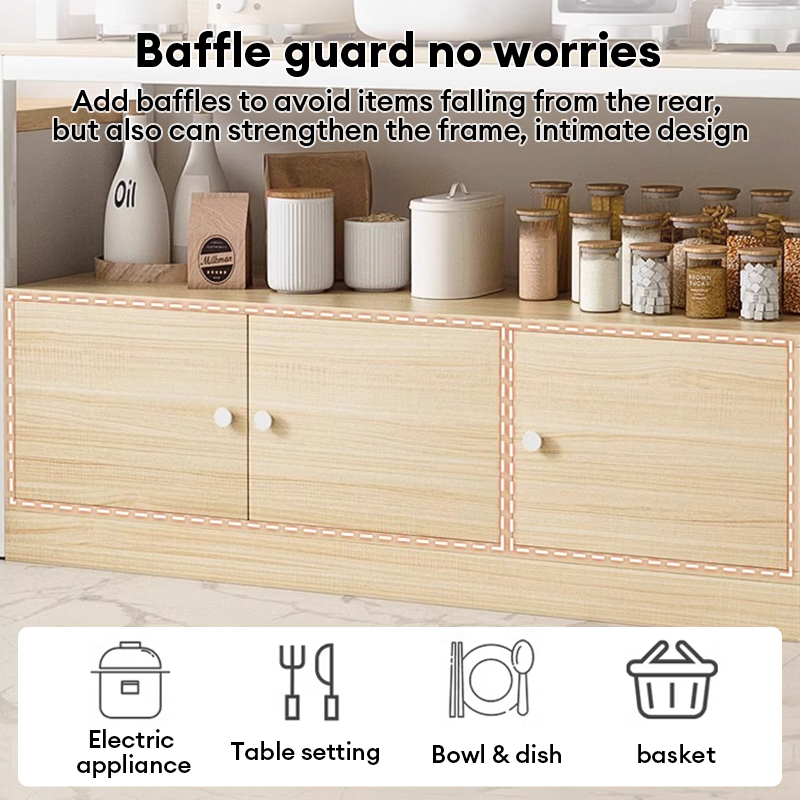 Kitchen Cabinet Rack Kabinet Dapur Kitchen Storage Rak Island Table Rak ...