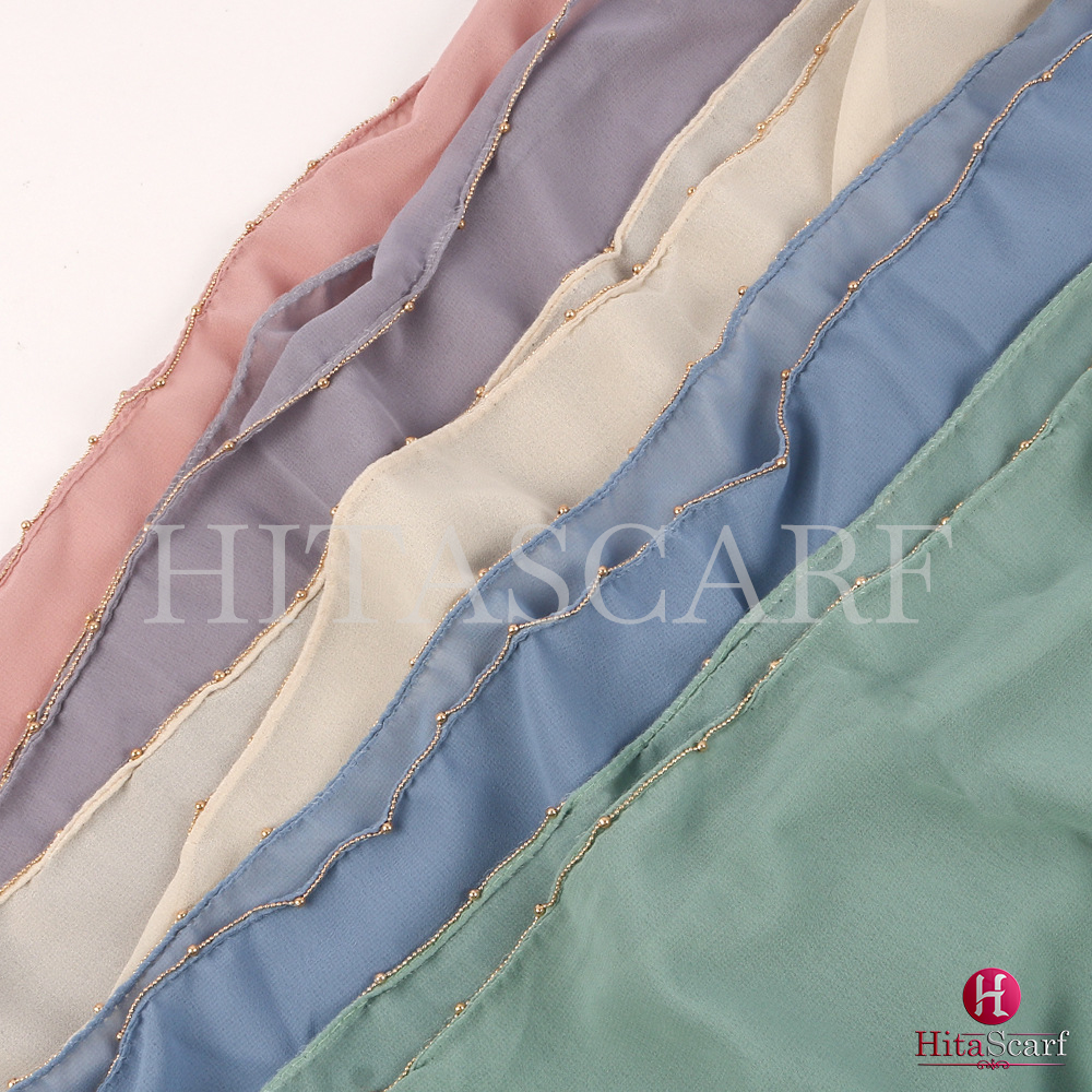 Shawl Beaded Raisha Shawl Raya Shawl beads Shawl manik Shawl heavy ...