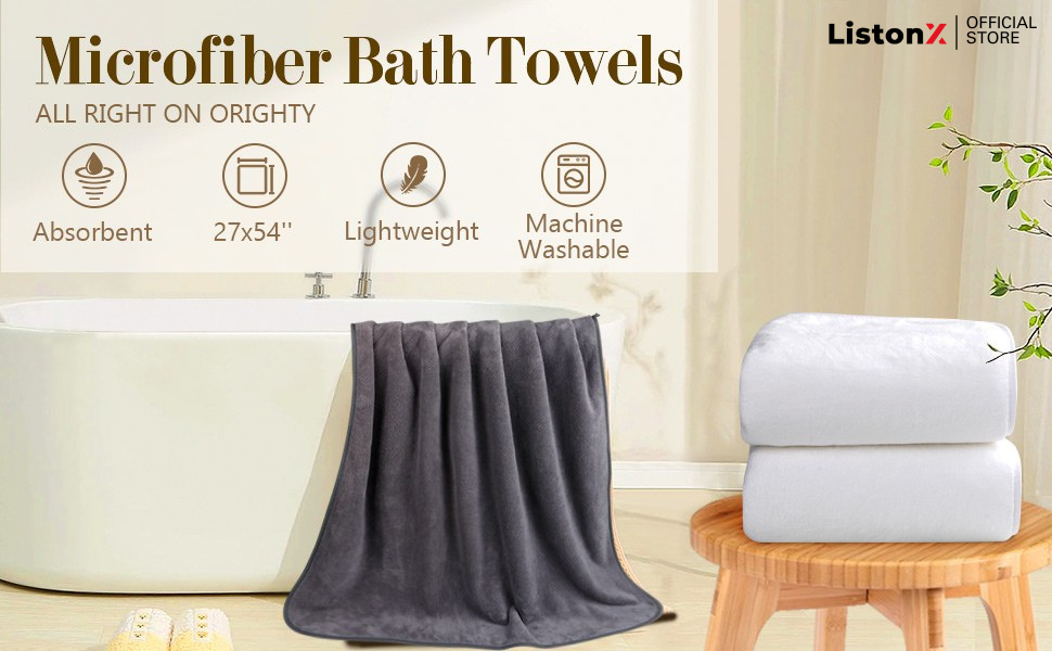 Tuala Mikro Fiber Hilton 2 Saiz – Lembut, Menyerap Cepat, Tahan Lama ...