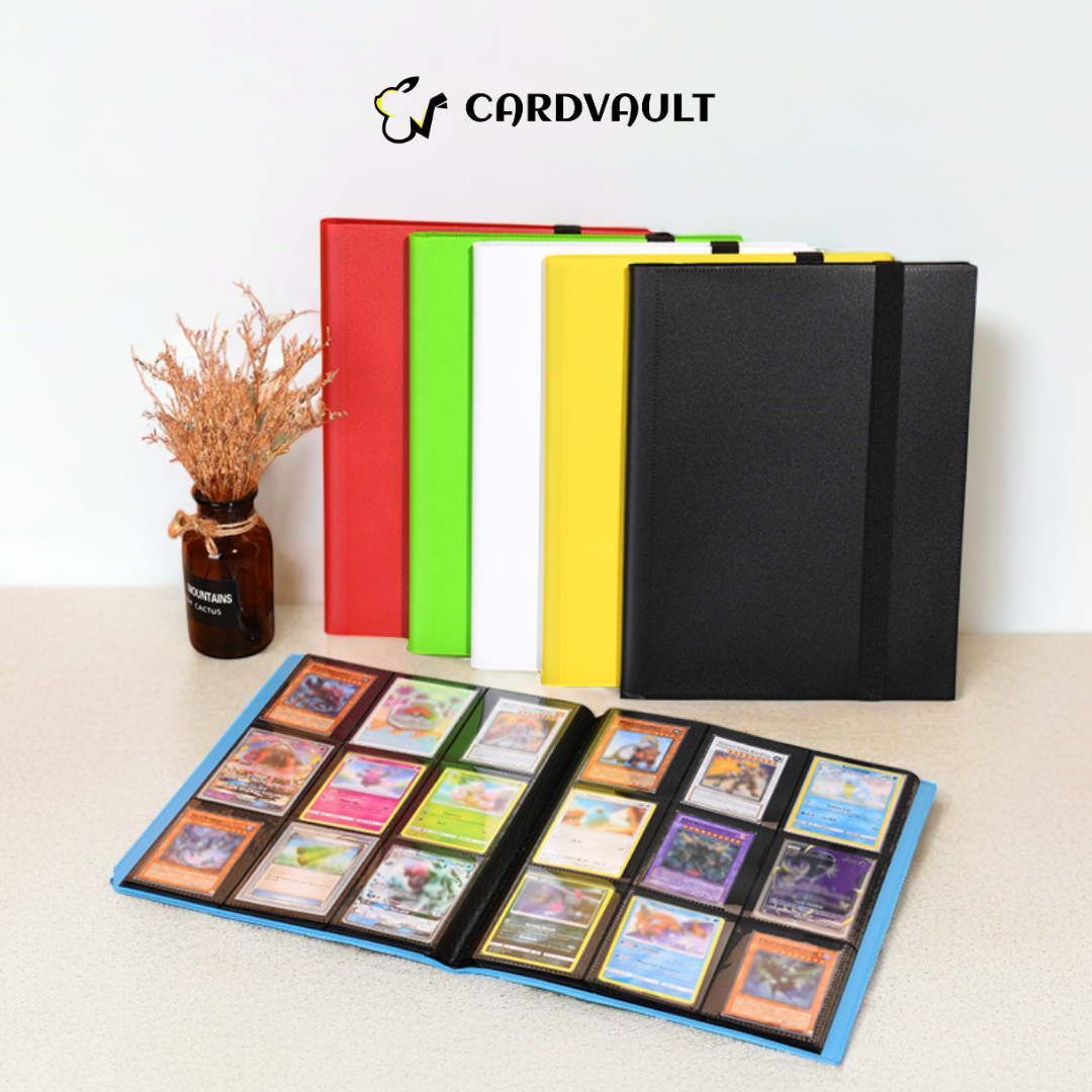 CARDVAULT Card Album - 2x2 / 3x3 for Pokemon TCG Boboiboy Yugioh ...