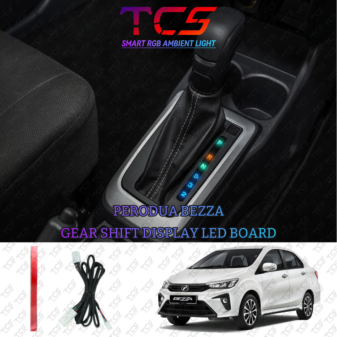 TCS PERODUA CAR GEAR SHIFT DISPLAY LED BOARD ACCESSORIES PNP ALZA ATIVA ...
