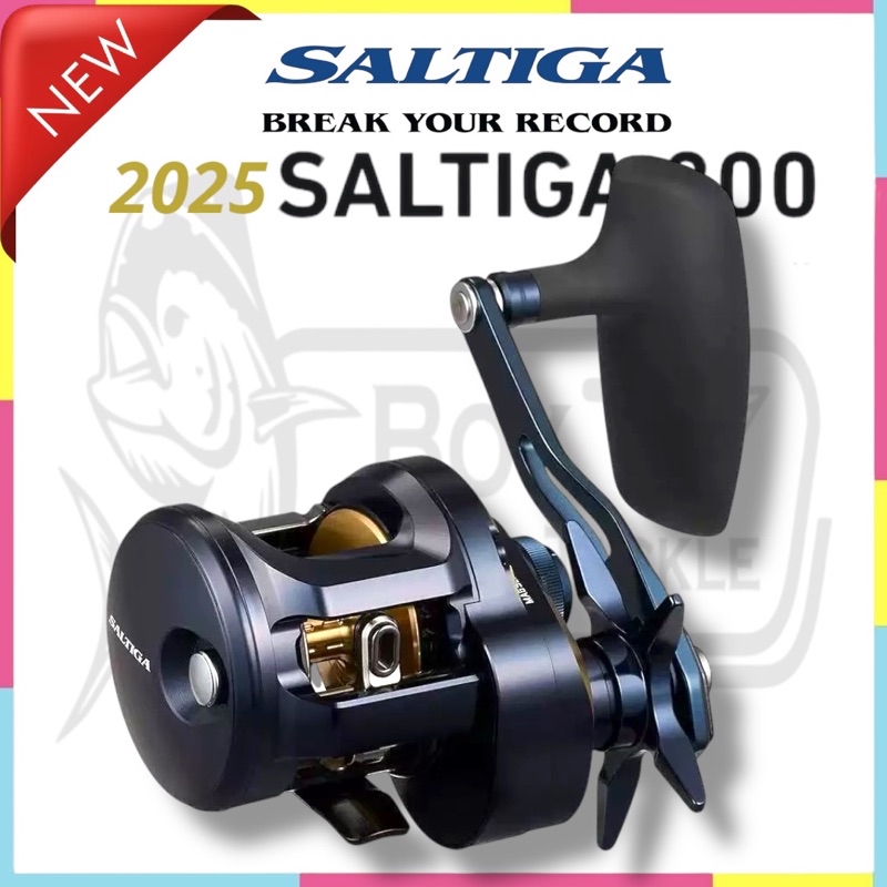 2025 DAIWA SALTIGA 300L 300HL 6.3 7.3 OVERHEAD ROUND BC FISHING REEL | Shopee Malaysia