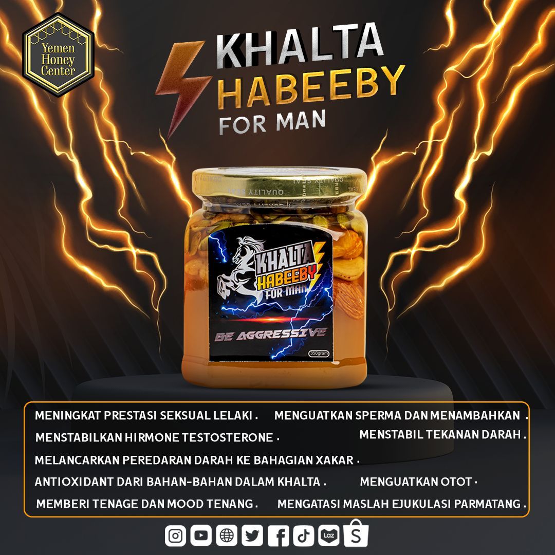 KHALTA HABEEBY FOR MEN 250G🔥 | Shopee Malaysia