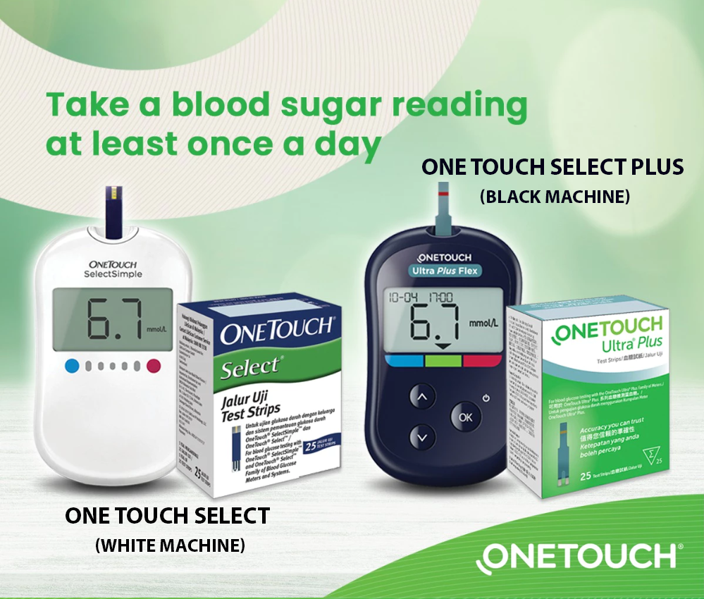 [3 BOXES) ONE TOUCH SELECT TEST STRIPS | Shopee Malaysia