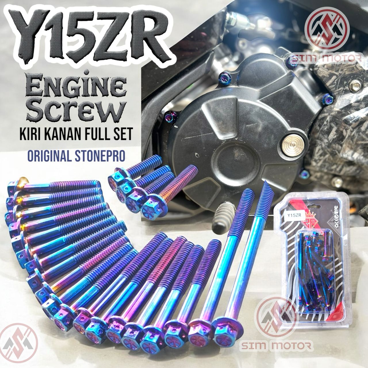 StonePro- Enjin Skru Kingdrag / StonePRO Engine Screw Kingdrag Gold ...