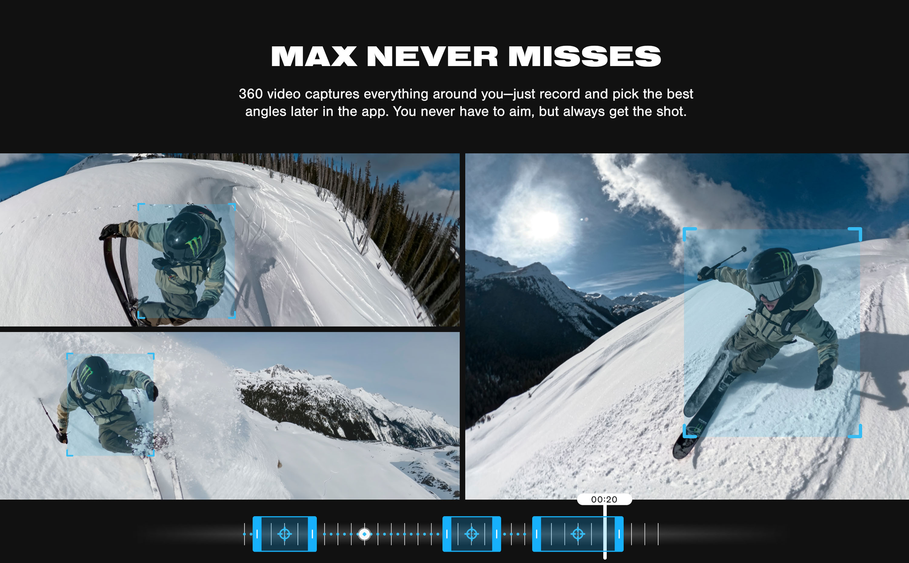 GoPro Max 360 Camera (360 Video Photo/5.6k/KeyFrames/Waterproof ...
