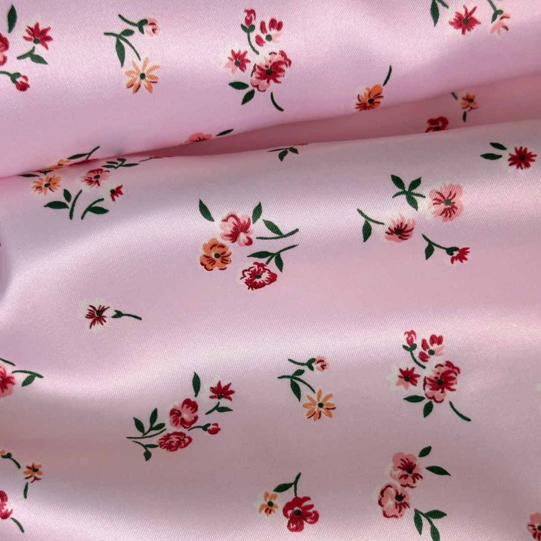 Kain Pasang Kain Bunga Bidang 45 Corak Bunga Modern Open Meter Ready ...