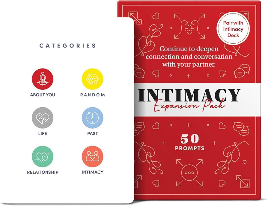 Intimacy Deck 150 Card Game Ice-Breaker Engaging Conversation Deeper ...