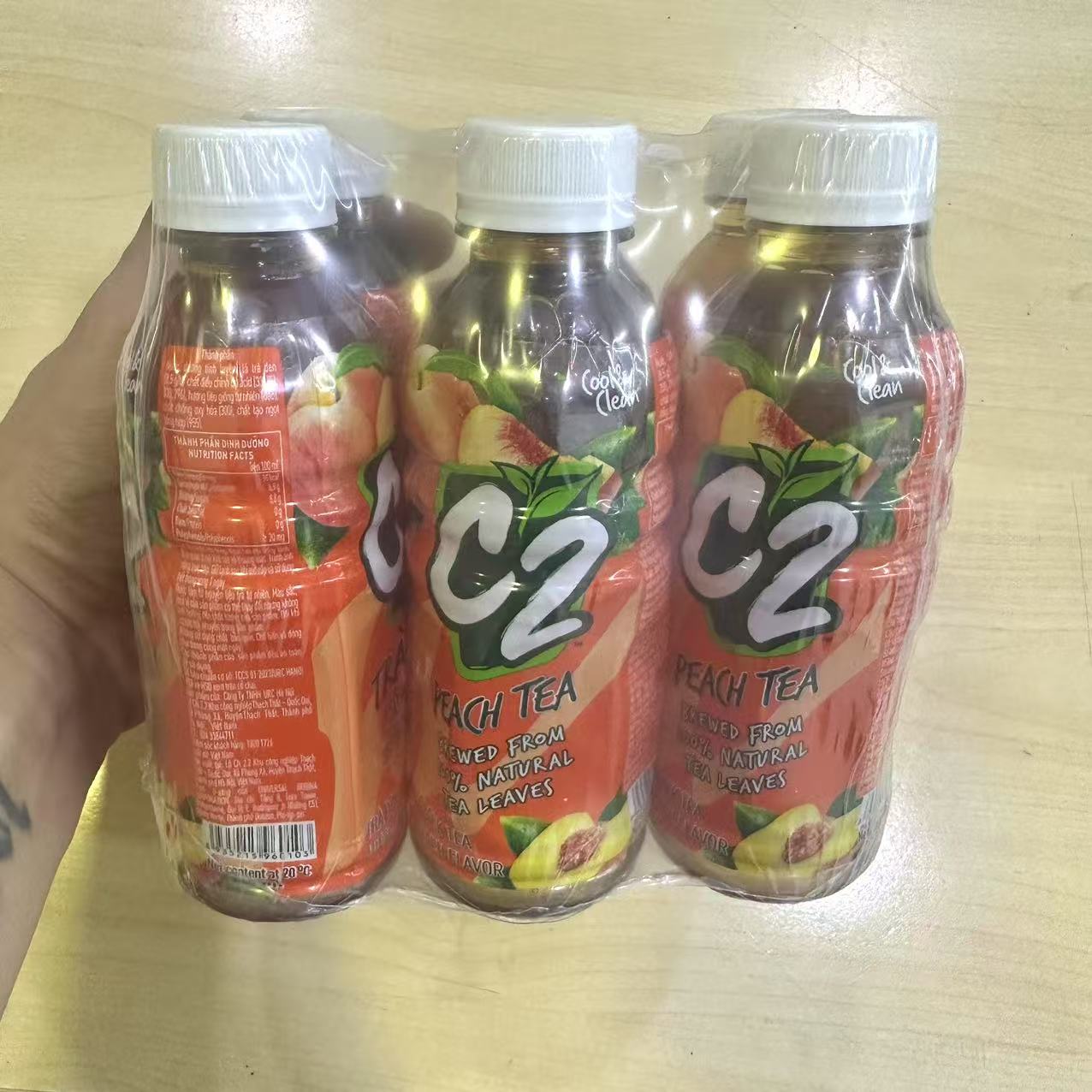 C2 Tra Dao - Vietnam Peach Tea 1 Packs (6 Btl x 255ml) | Shopee Malaysia