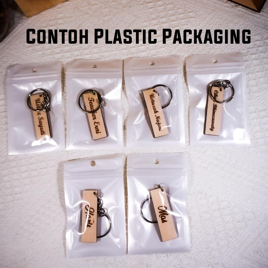 Keychain Acrylic Custom Names and Wording with variation 3 sizes and 2 ...