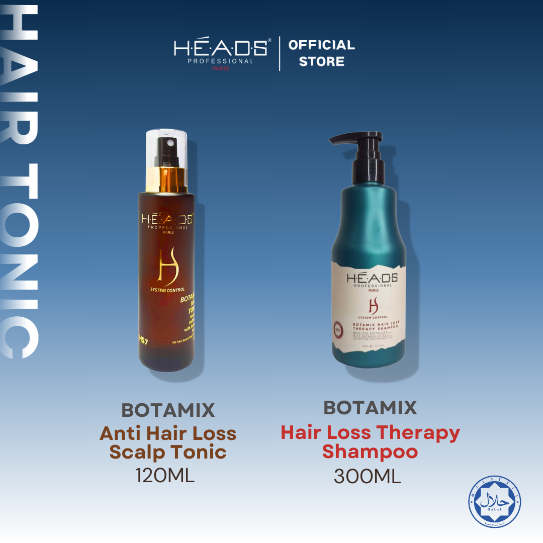 HEADS Botamix Anti Hair Loss Scalp Tonic for Scalp Cooling & Cleansing ...