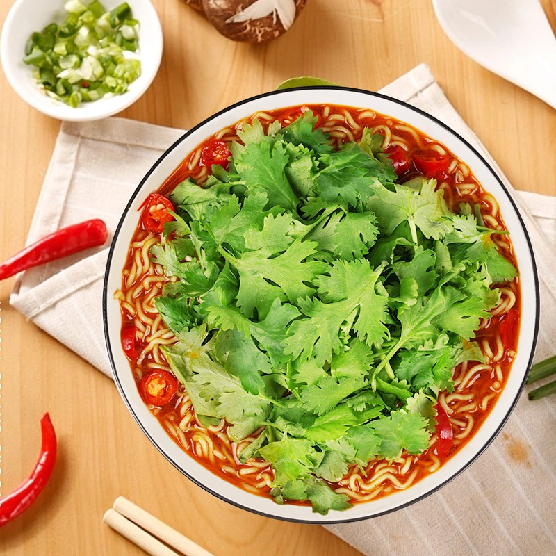 Cilantro Instant Noodles 爆款好吃 香菜面 方便面 Instant Noodles 含香菜 泡面 宵夜零食 Halal ...