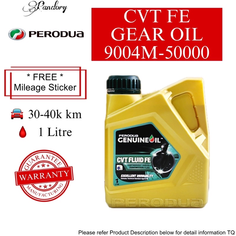 【💯ASLI】MINYAK GEAR PERODUA GEAR OIL (CVT FE)(ATF D3 DIII)(ATF D3SP ...