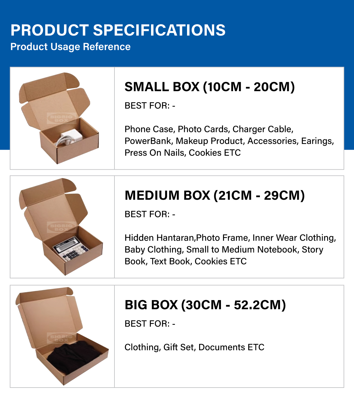 BigBigBox (SERIES 2) Pizzabox/ Courier Box Harga Direct Kilang Kotak ...