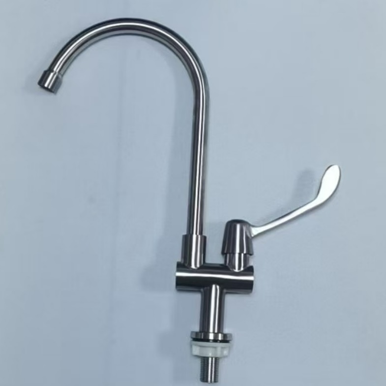 HYGIENE MEDICAL HEALTH LONG HANDLE WATER TAP PILLAR WALL SINK TAP ...