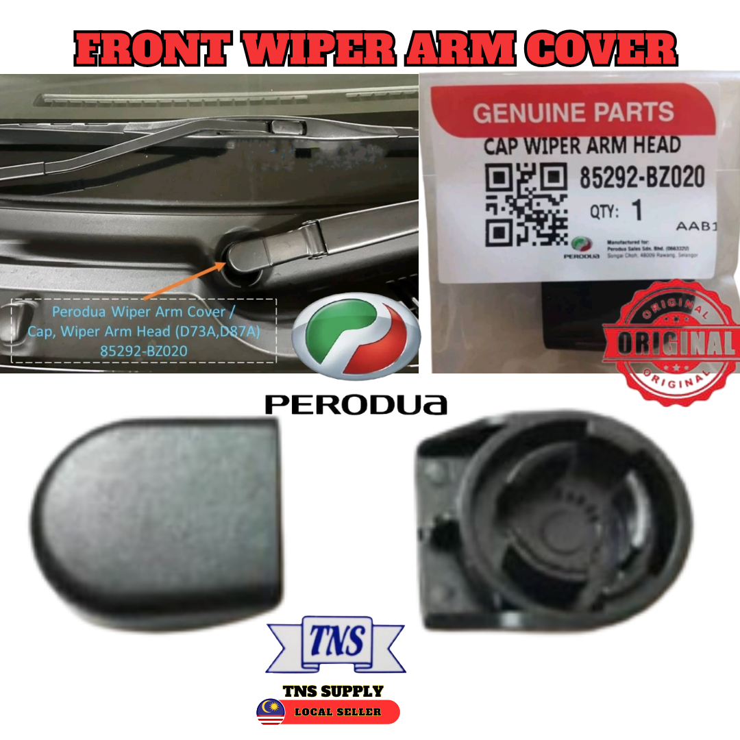 Original Perodua Front Wiper Arm Cap Cover Wiper Cap Myvi Axia Alza ...