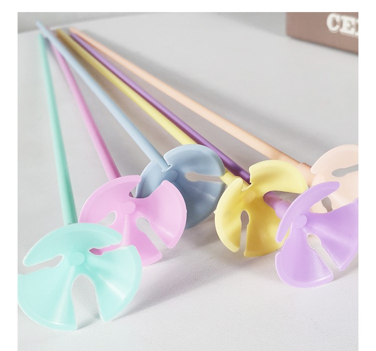 [50 Sets] 42cm Foil Latex Bobo Balloon Hug Plastic Stick Rod Stand ...