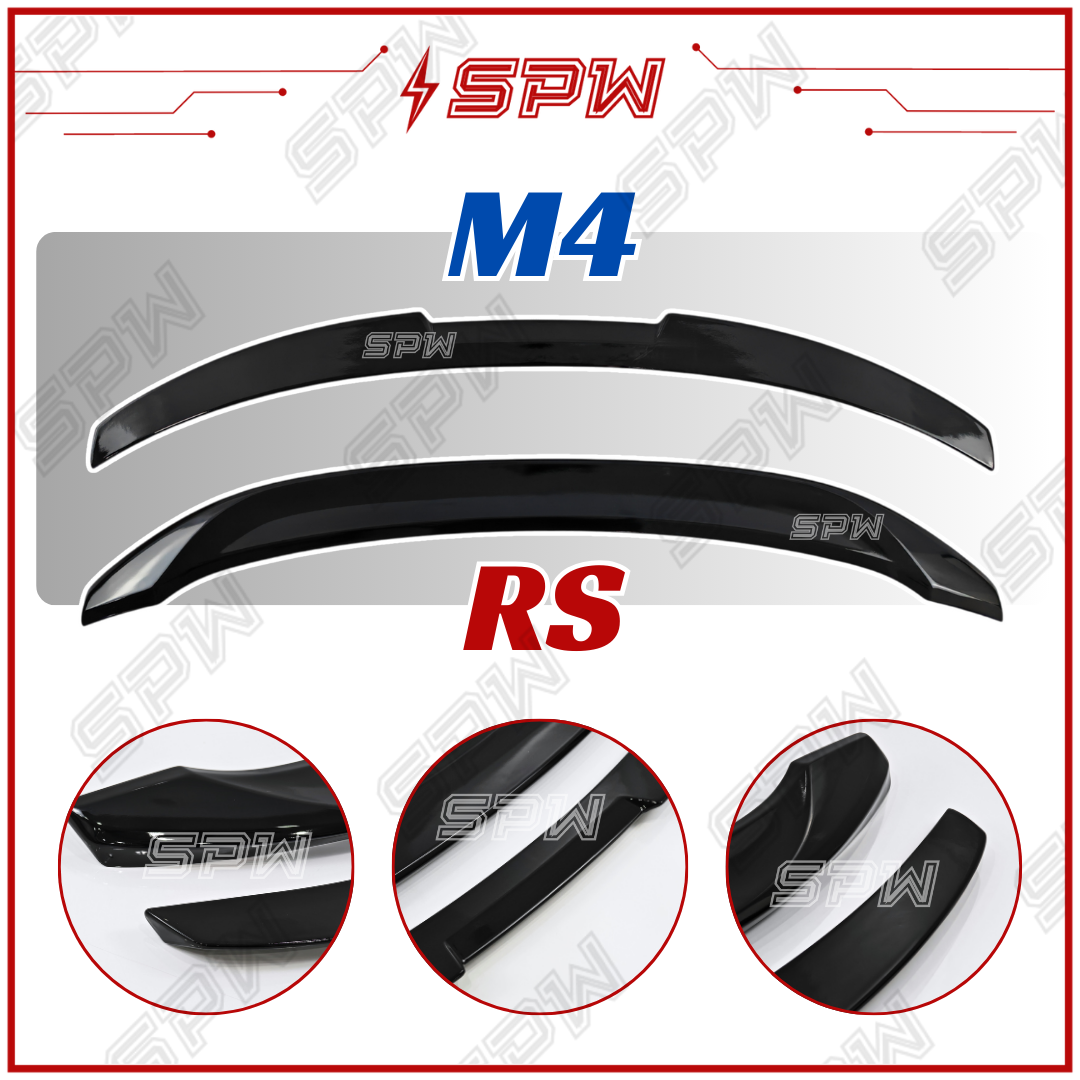 Honda City SEDAN (2020-2025) RS / M4 Spoiler Lip Rear Spoiler ABS ...