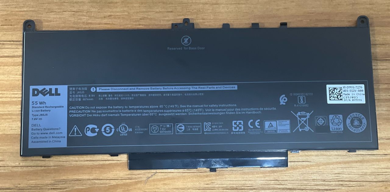 DELL Latitude E7270 E7470 Series 242WD MC34Y 579TY 0MC34Y J60J5 R1V85 ...