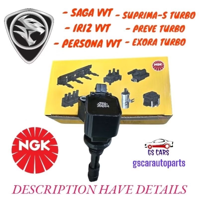Ngk original ignition plug coil proton iriz saga persona VVT/exora ...