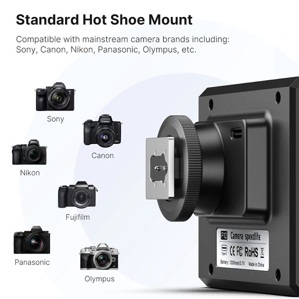 Ulanzi F12 Mini Camera Speedlite Flash Light | Shopee Malaysia