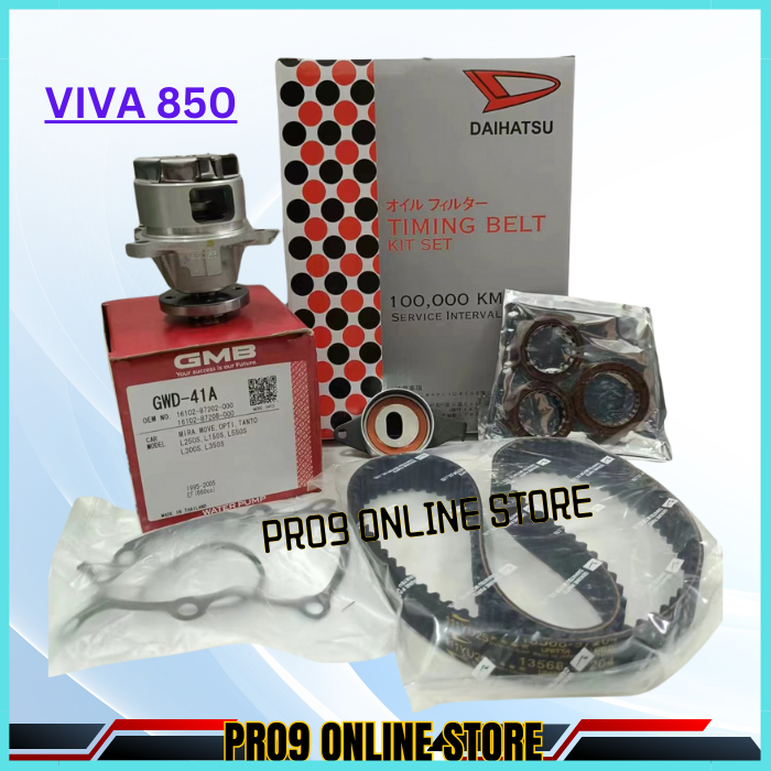 PERODUA KENARI KELISA VIVA MYVI TIMING BELT KIT SET 100,000KM + GMB ...
