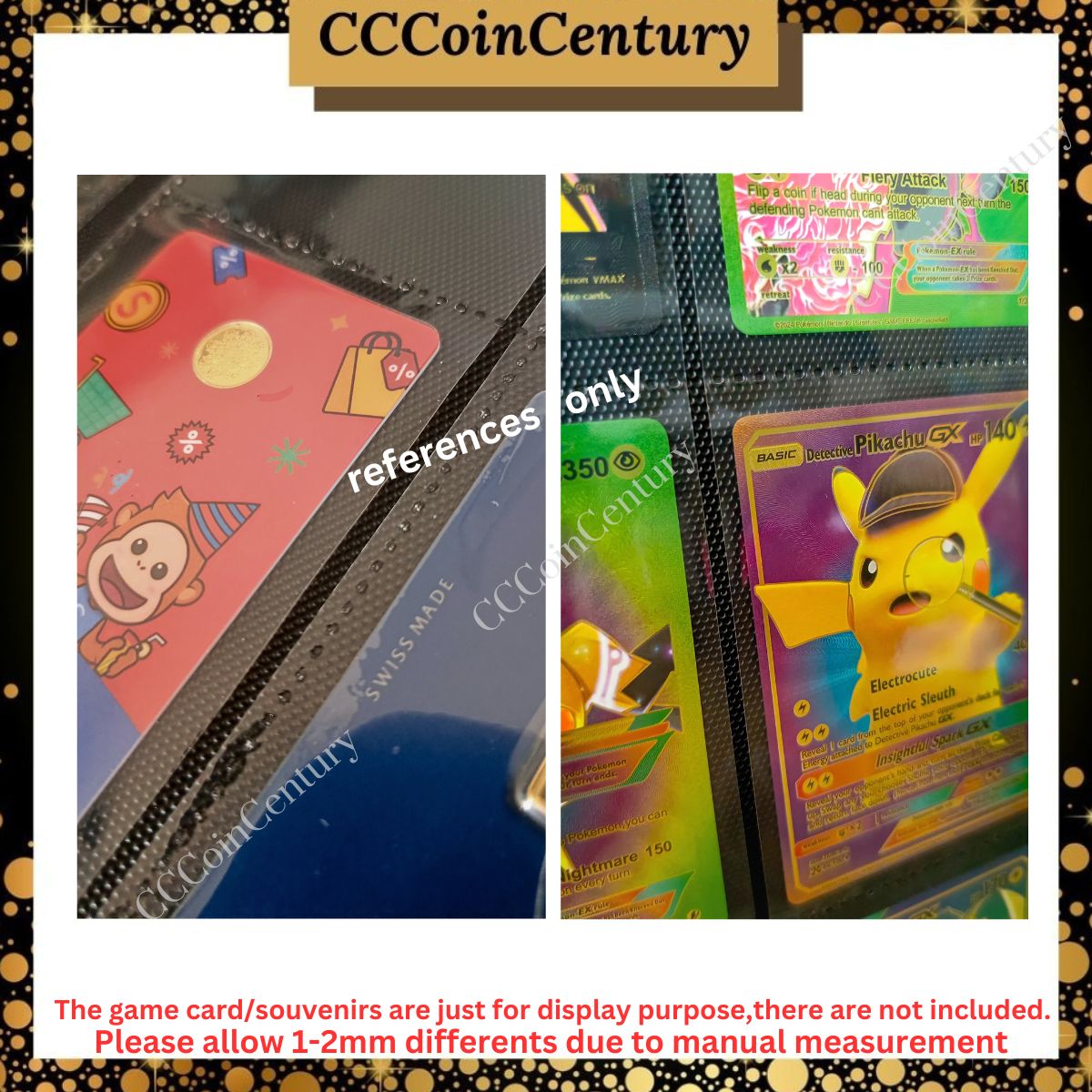 Pokemon Card Album 160/360 Slots 2R Photo Album Collection TCG Game Kad ...