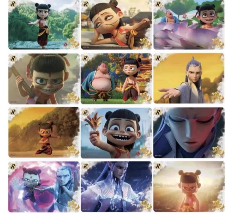 正版KAYOU Nezha Cards （R卡单卖）收藏卡游哪吒 | Shopee Malaysia