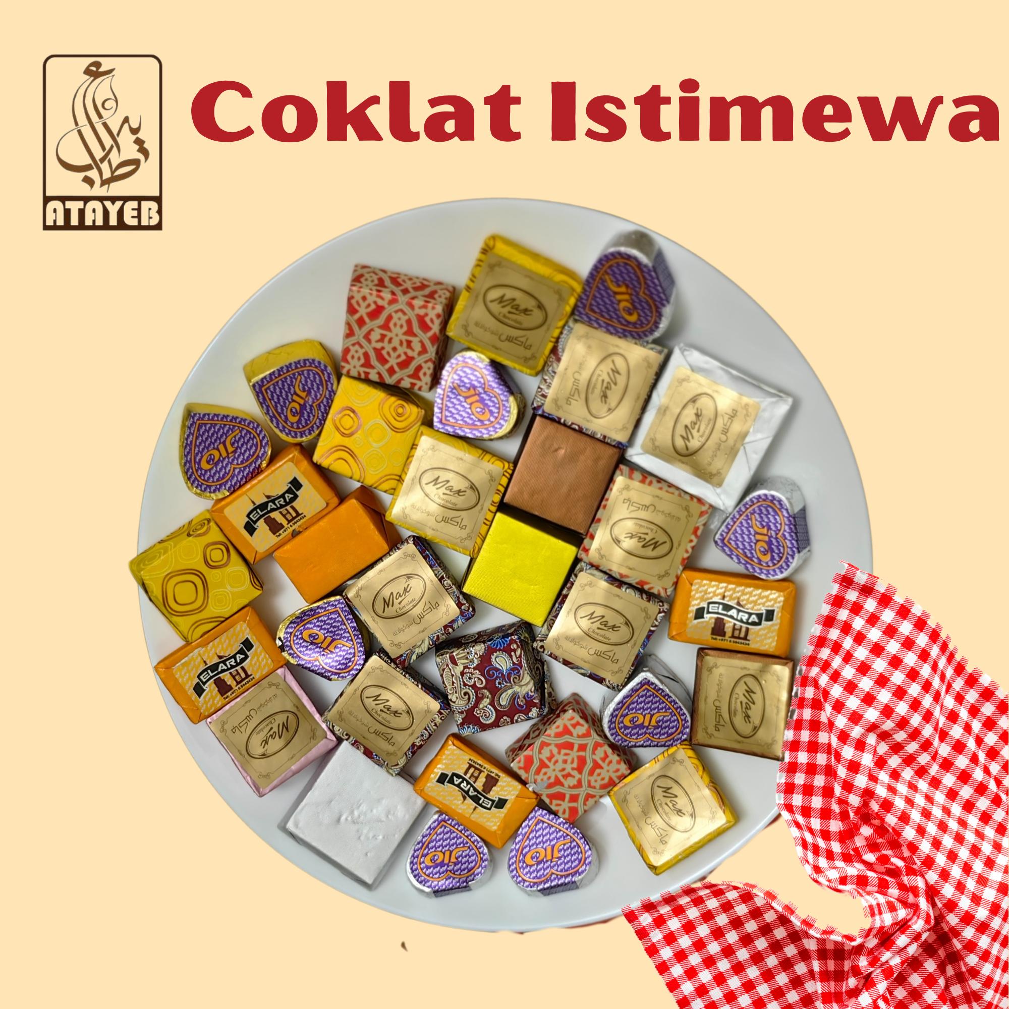 Coklat Raya/Assorted Chocolate/Coklat Istimewa/Luxury Dubai Chocolate ...