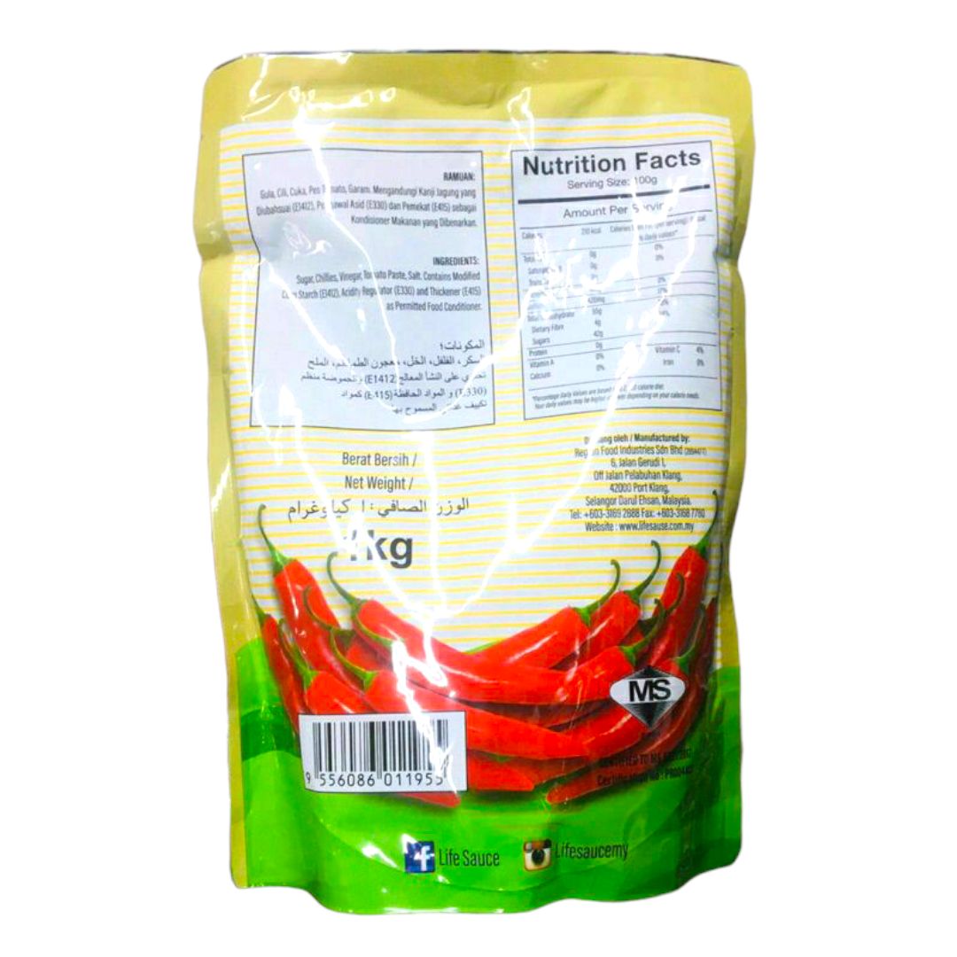 Sos Cili Life Chili Sauce 1 kg | Shopee Malaysia