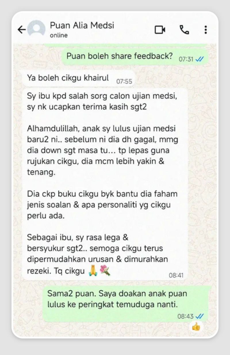 300 Soalan Medsi 2025 + Jawapan + Teori Personaliti Guru | Shopee Malaysia