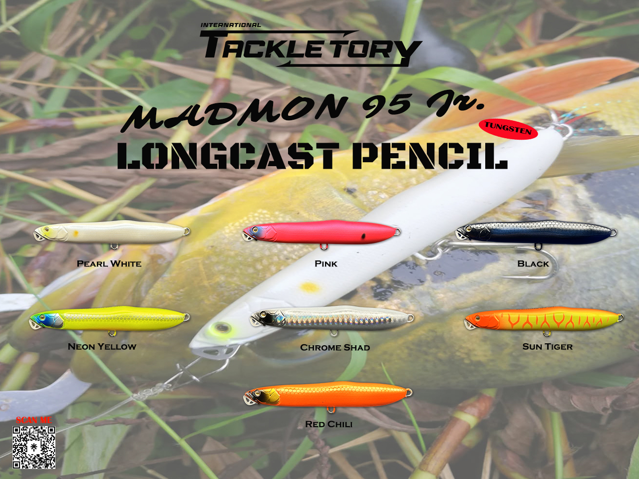 Tackle Tory Madmon 95 Jr Topwater Fishing Lure 95 mm 12.5g - Gewang ...
