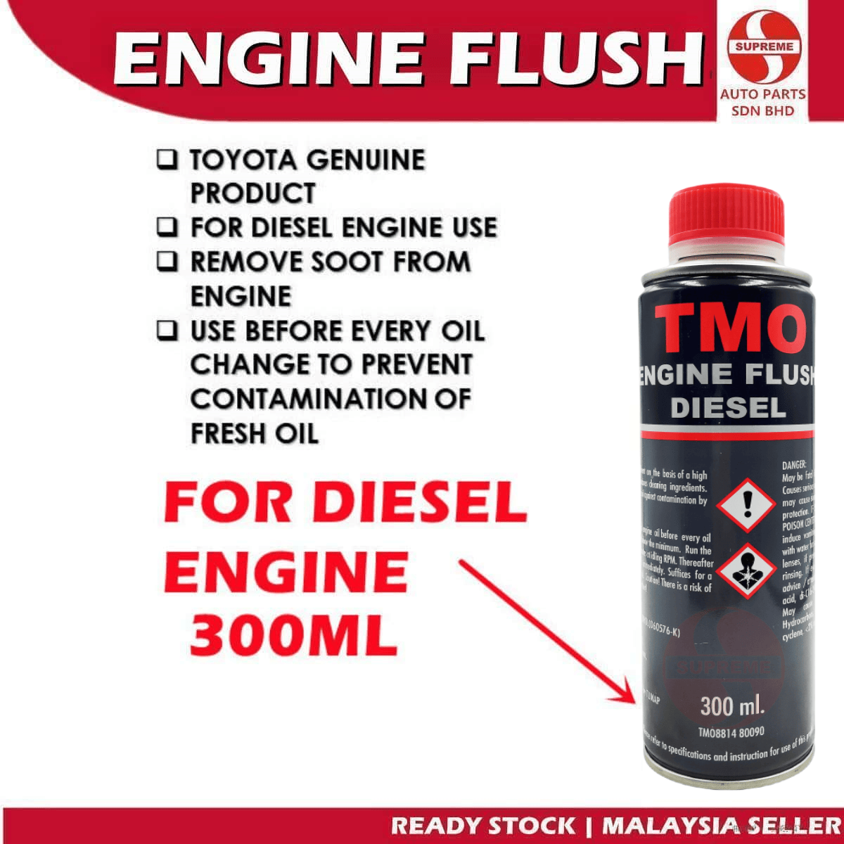 S2U Engine Oil Treatment Super TOP 1 Toyota Engine Flush Ubat Cuci ...
