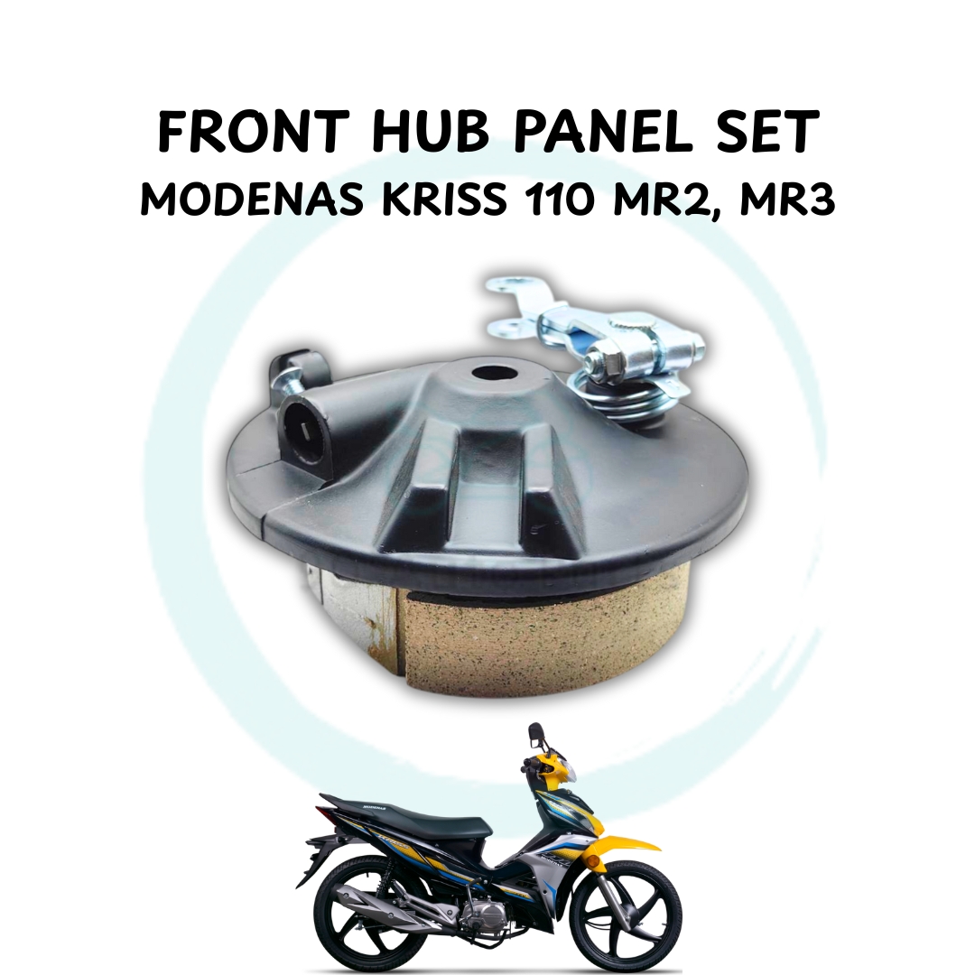 FRONT HUB PANEL HUB BRAKE HUB COVER MODENAS KRISS 110 MR2 KRISS 110 MR3 ...