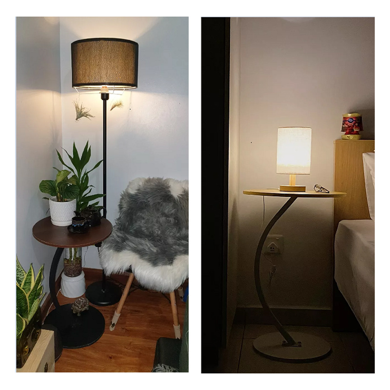Simple Corner Modern Living Room Small Coffee Tea Table Sofa Bedroom ...