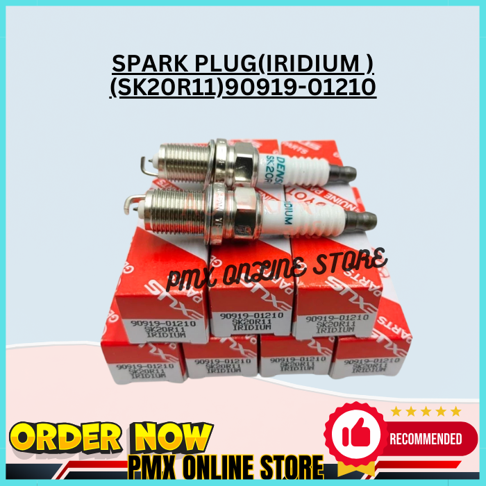 TOYOTA IRIDIUM Spark Plug 90919-01210 Toyota Estima Camry Harrier Altis Alphard Vios Vellfire ...