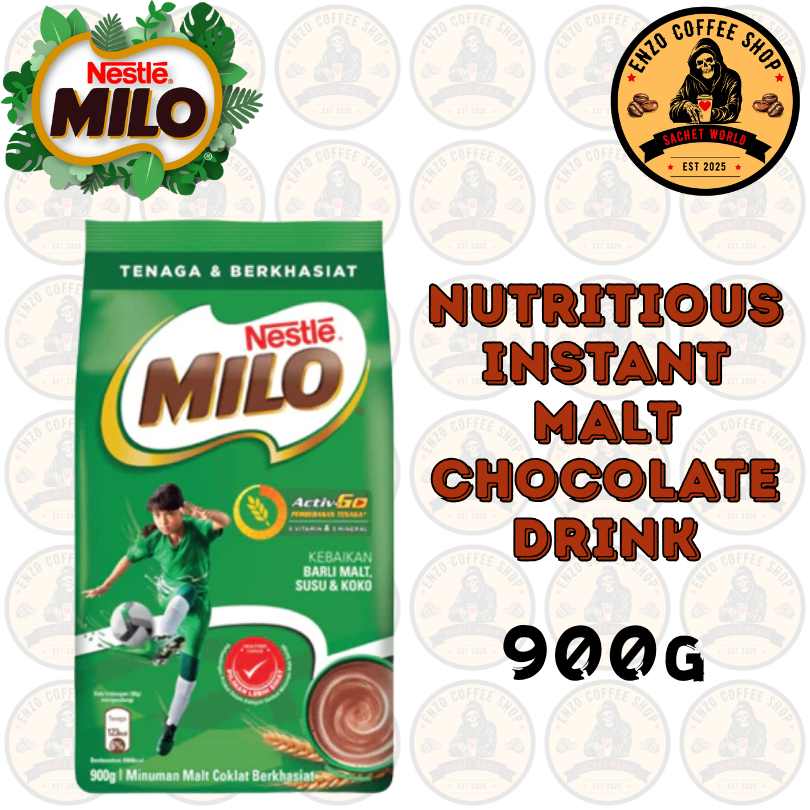 MILO ACTIVE-GO 200G / 400G / 900G / 2KG / NUTRITIOUS MALT DRINK / MILO POWDER SERBUK KOKO ...