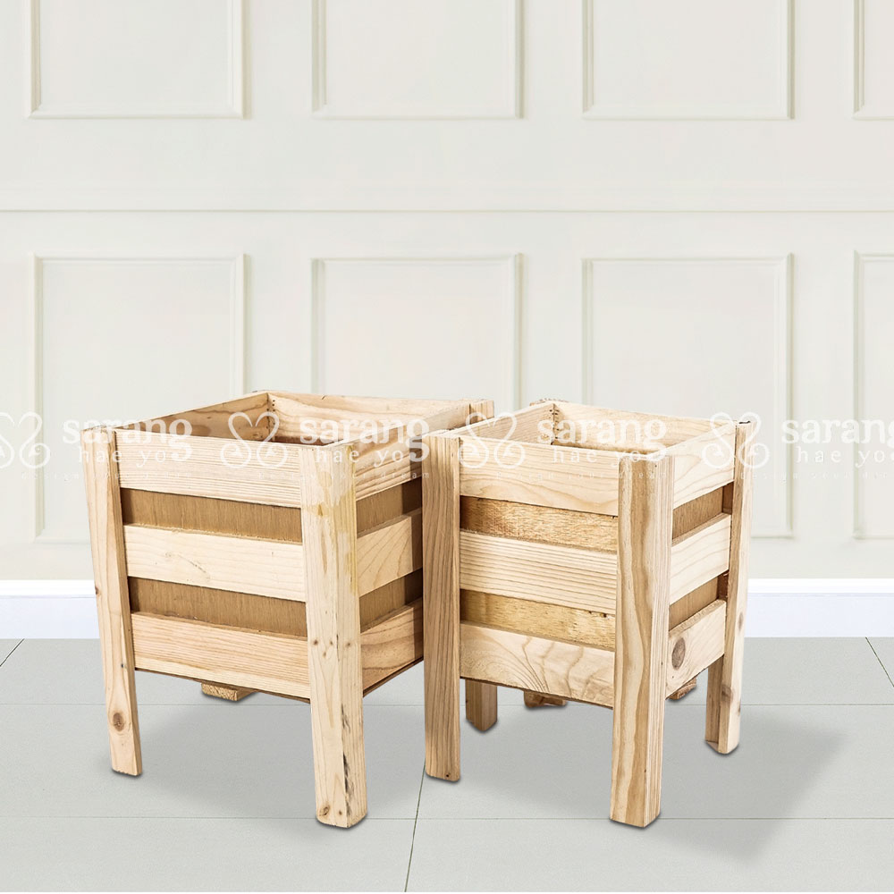 Pasu Bunga Kayu Pallet Pallet Wood Flowewr Pot Pasu Pokok Skybird ...