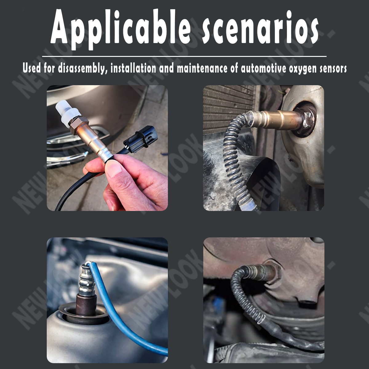 【READY STOCK 】Car oxygen sensor socket wrench 22mm氧传感器拆卸器 | Shopee Malaysia